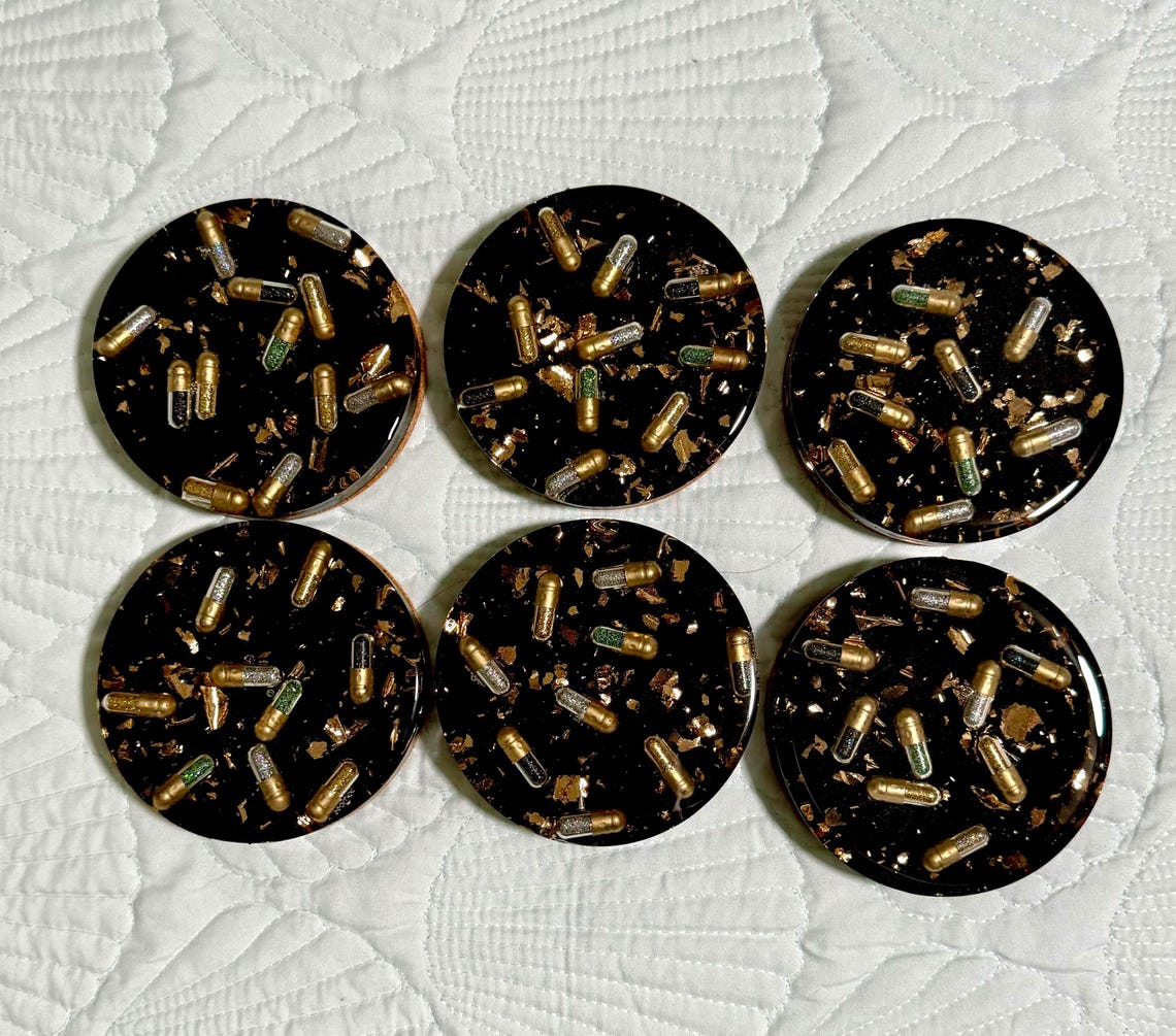 Pill Coaster, Nurse Gift, Pharmacist Gift, Doctor, Graduation ...
