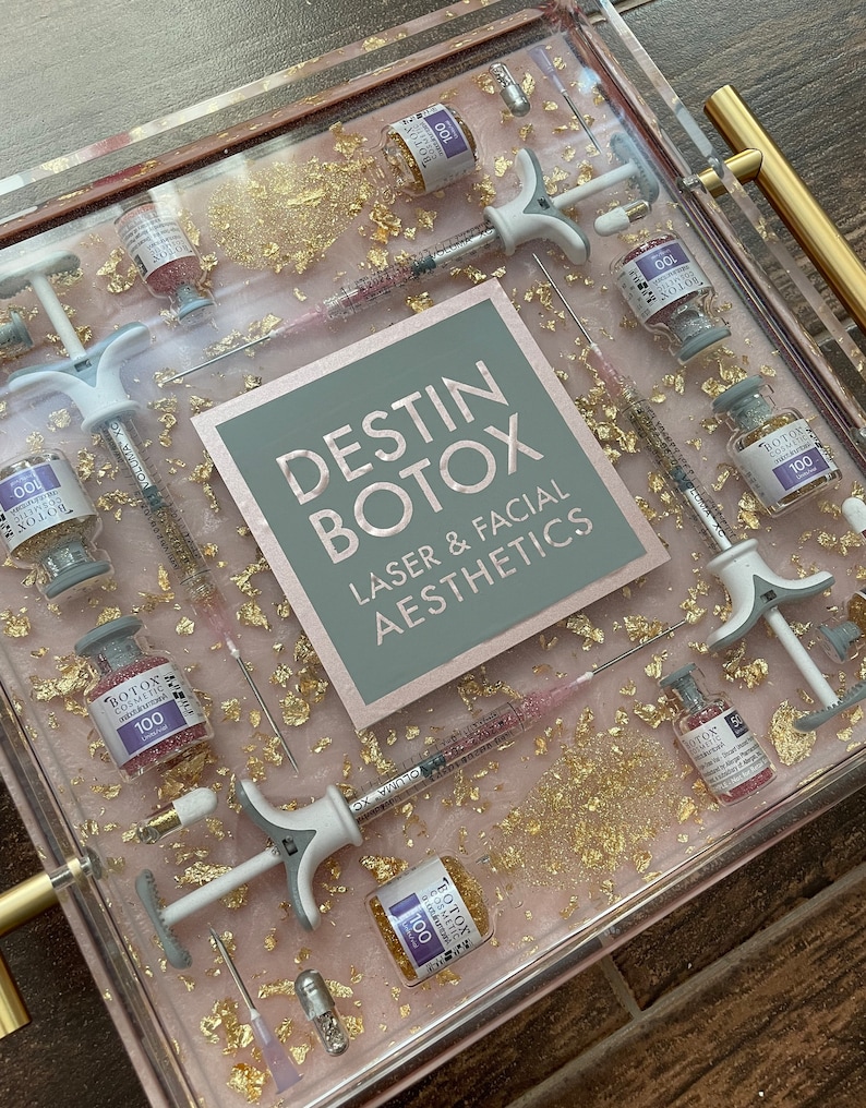 Aesthetic Tray Pink Custom Logo Aesthetics Nurse Botox - Etsy