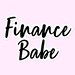 Finance Babe Sticker, Accountant, CPA, Women in Finance Bubble-free ...