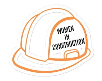 Women in Construction Stickers - Etsy