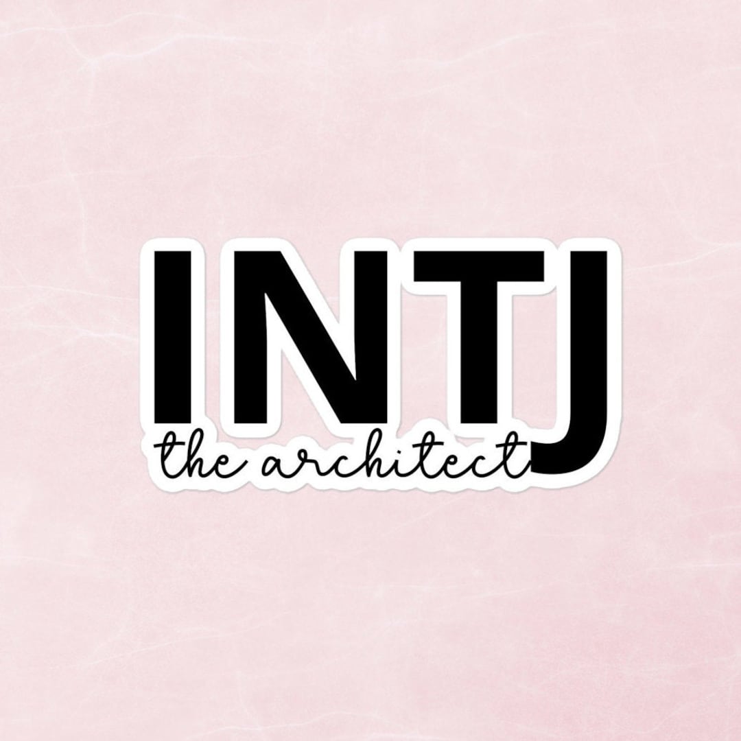 INTJ the Architect | Personality Type Psychology Bubble-free Stickers ...