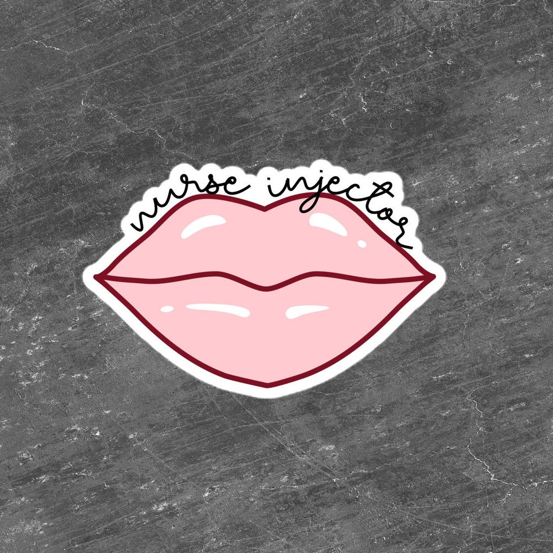 Nurse Injector Stickers Aesthetic Botox Filler Bubble-free - Etsy