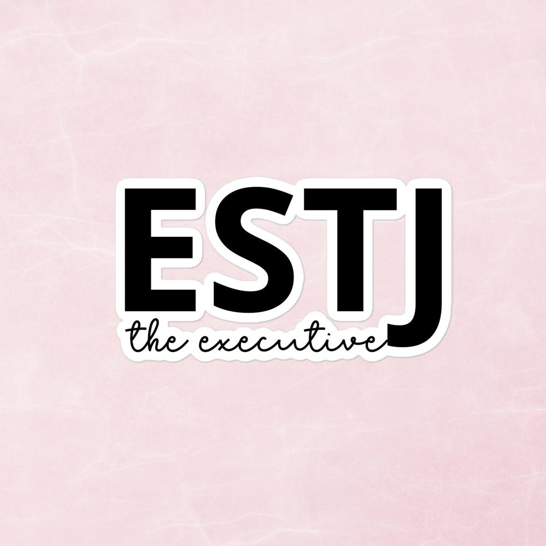 ESTJ the Executive Personality Type Psychology Bubble-free Stickers ...