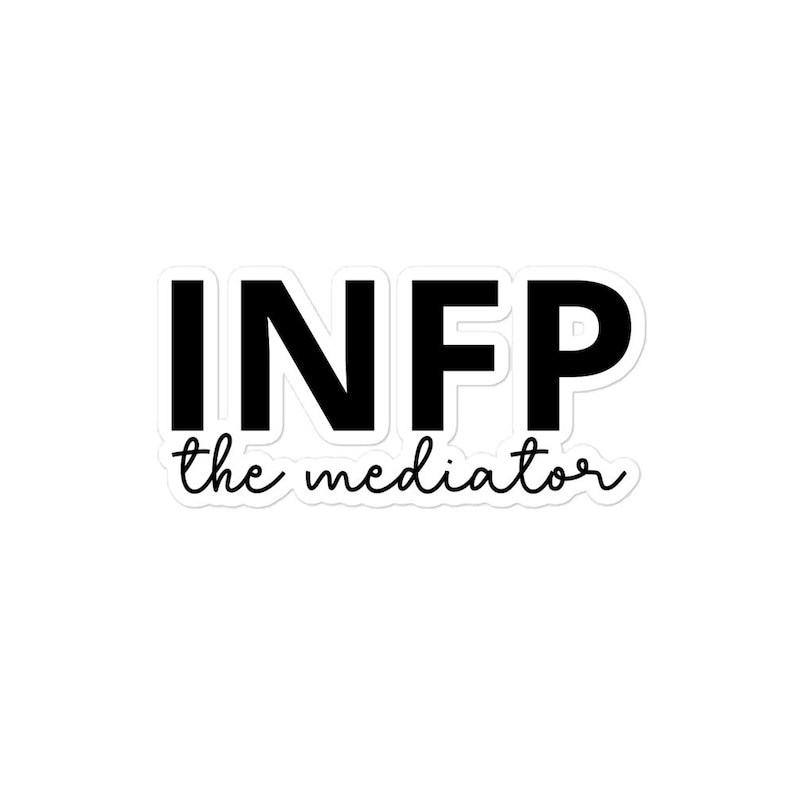 INFP the Mediator Sticker Personality Type Bubble-free Stickers - Etsy UK