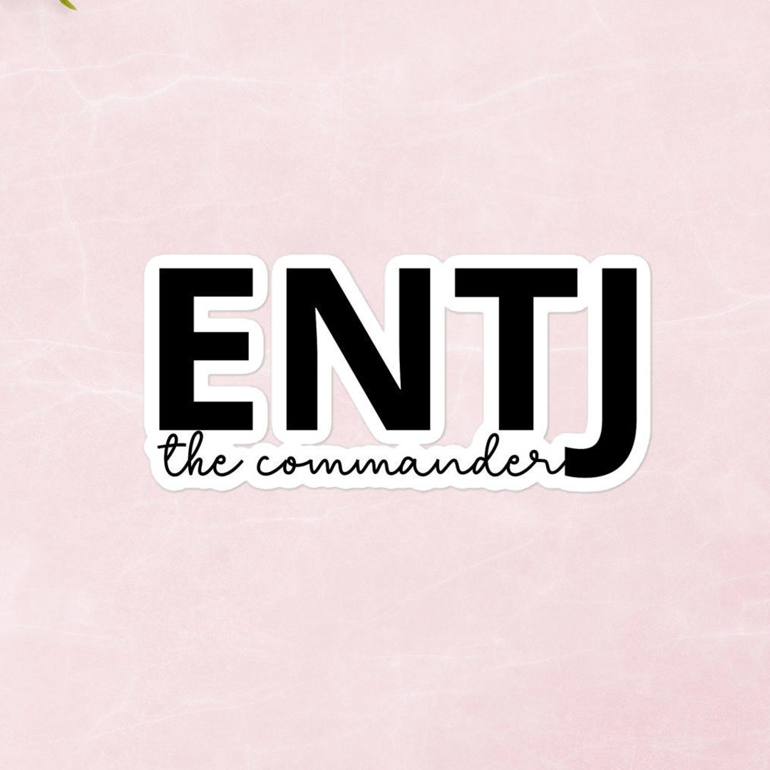 ENTJ the Commander Stickers | Personality Type Psychology Bubble-free ...
