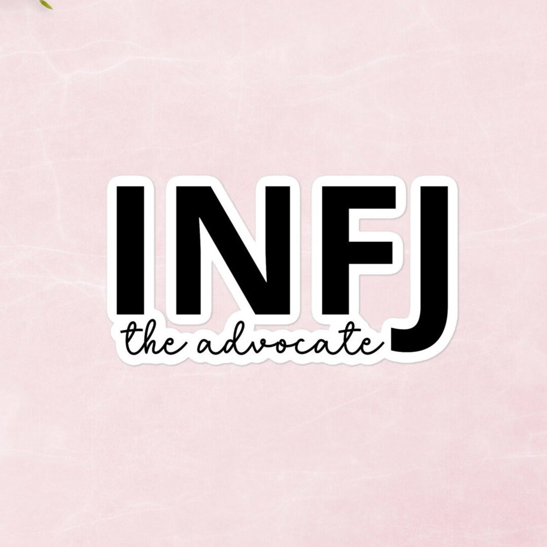 INFJ the Advocate Sticker Personality Type Psychology Bubble-free ...