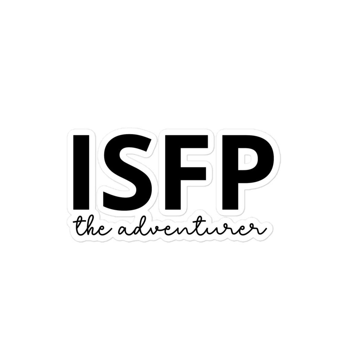 ISFP the Adventurer Personality Type Psychology Bubble-free Stickers - Etsy