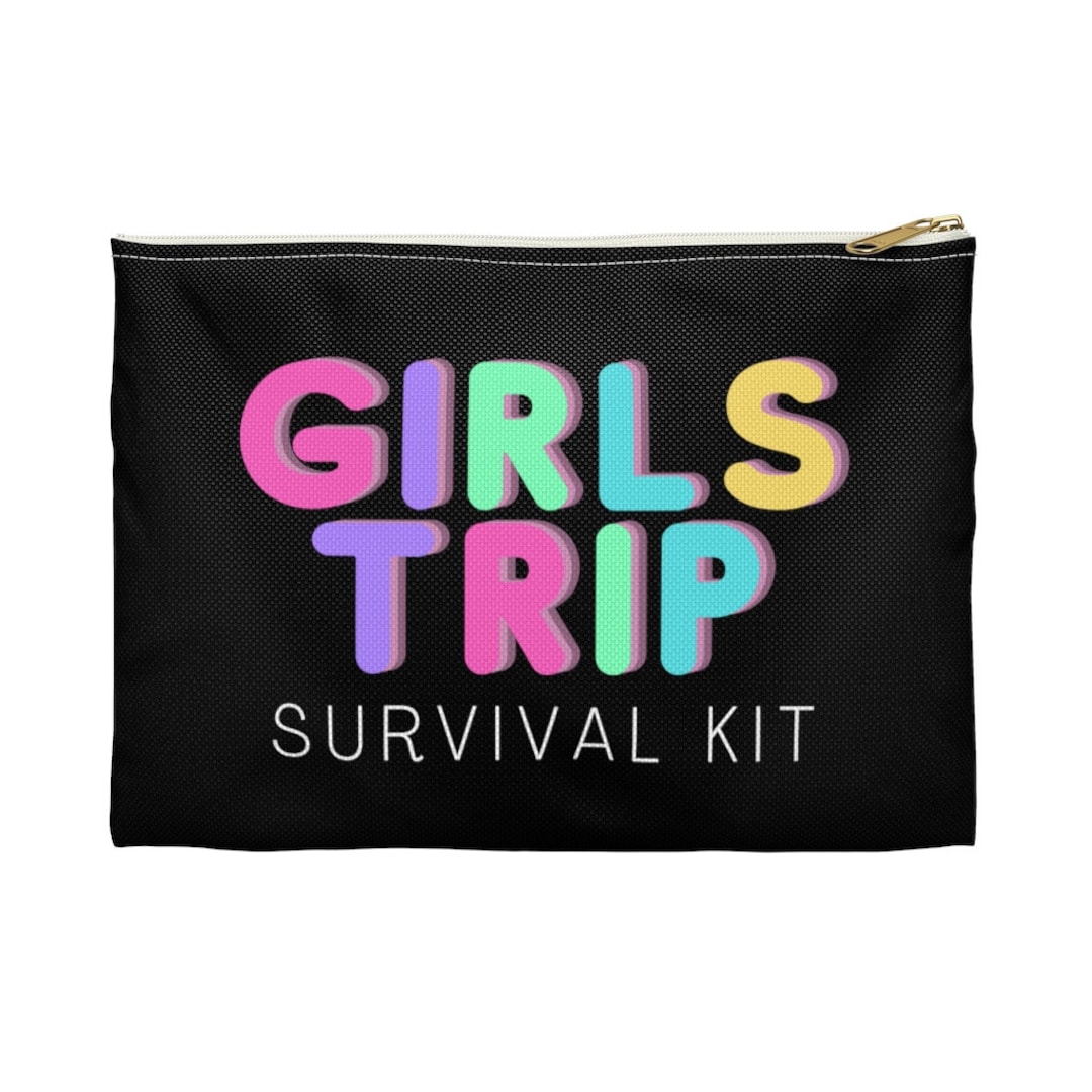 Girls Trip Survival Kit Accessory Pouch - Etsy