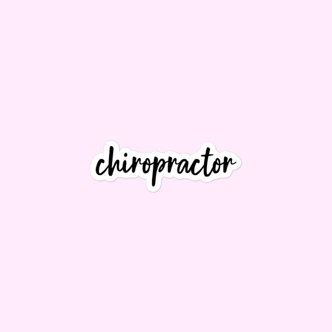 Chiropractor Stickers, Chiro Life, Chiropractic, Chiropractor, Spine ...