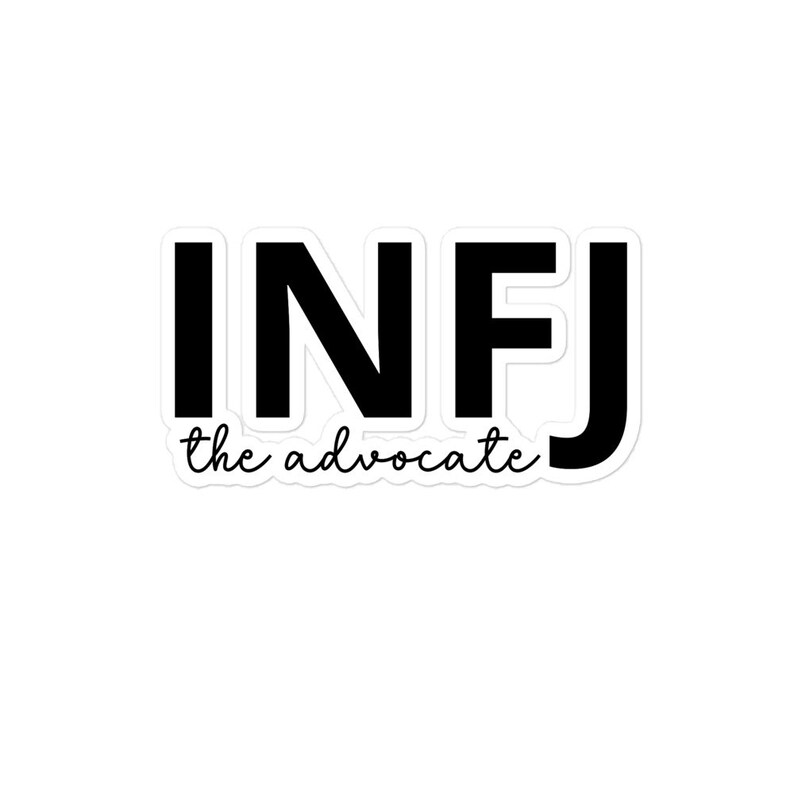 INFJ the Advocate Sticker Personality Type Psychology - Etsy Ireland