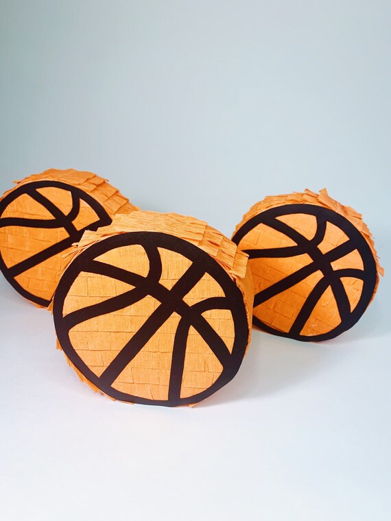 Basketball Mini Piñata 1 Sports Birthday Theme Party Party | Etsy