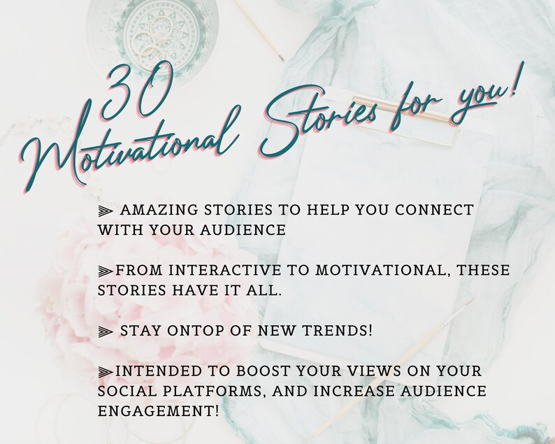 30 Motivational Stories - Perfect for Engaging Your Audience With ...