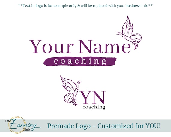 Coaching Branding Set 3 Logo Designs Brand Board Color - Etsy