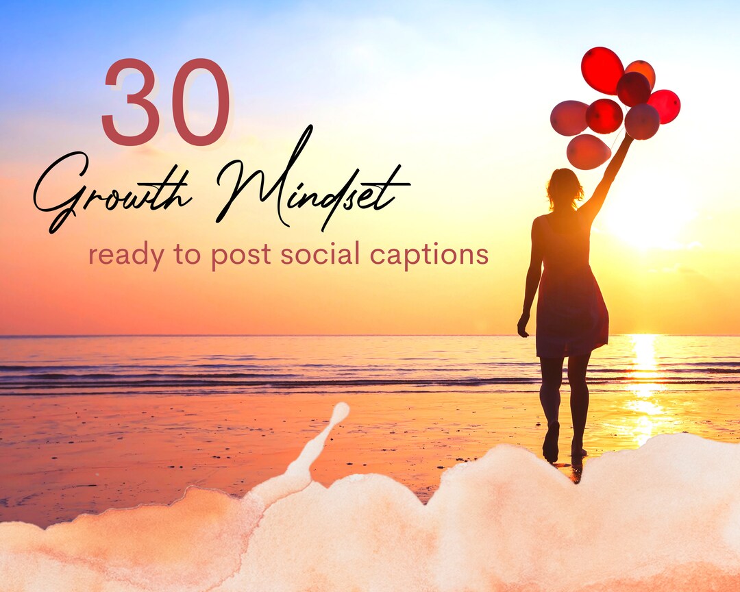30 Growth Mindset Social Posts Done for You! Share Positivity ...