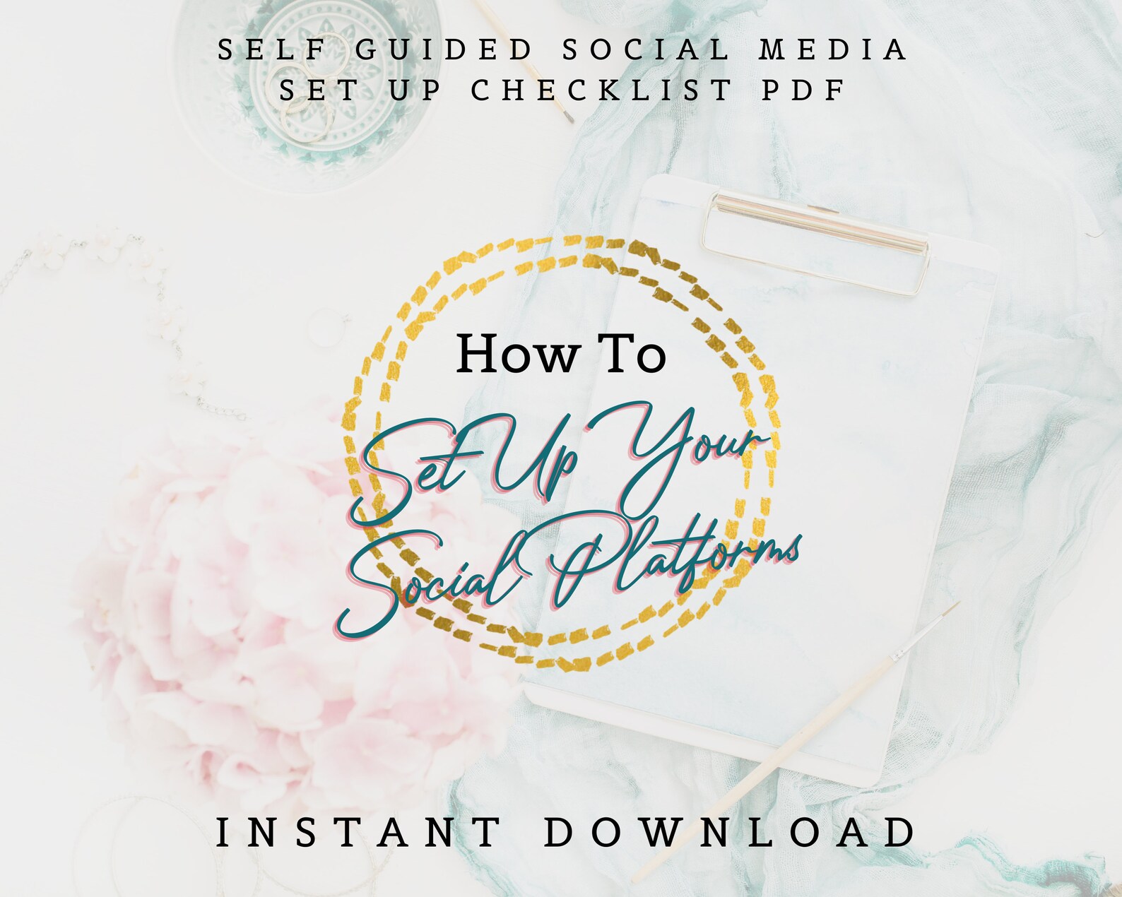 Self Guided Social Media Set-up Checklist | Set up Your Facebook ...