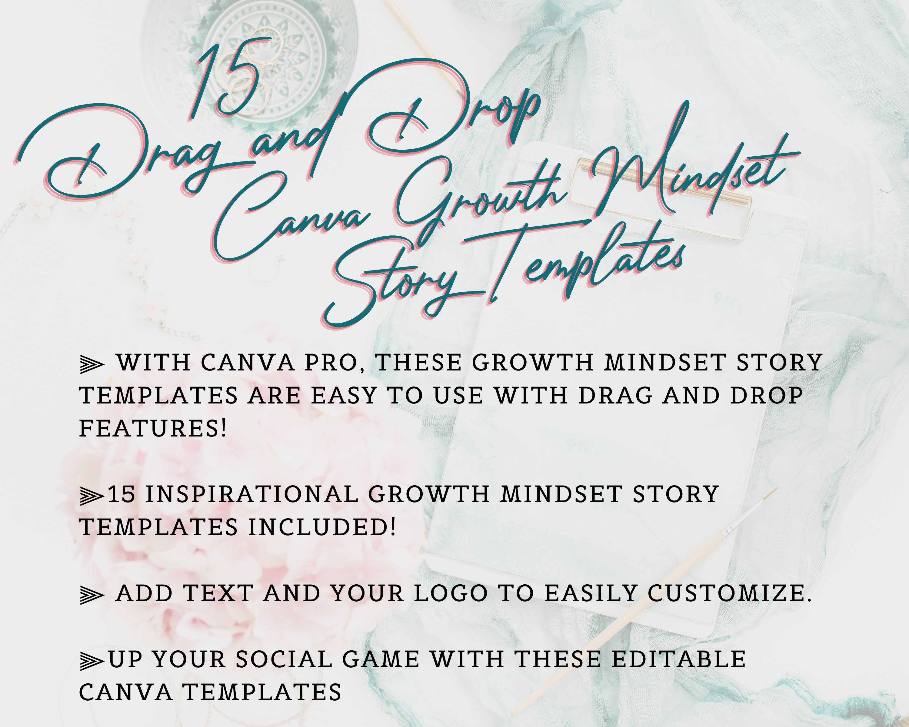 15 Editable Growth Mindset Story Templates Optimized for - Etsy