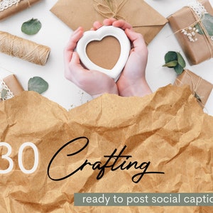 30 Craft and Crafter Social Media Posts. Perfect for Diyers, Crafting ...