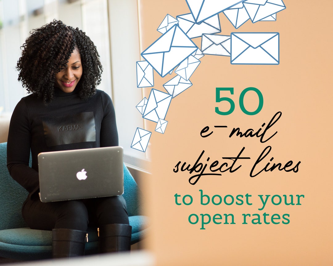 50 Editable Email Subject Lines to Boost Your Open Rates, Great for ...
