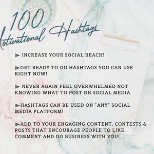 100 Motivational Hashtags to Help You Scale Your Business! Perfect for ...