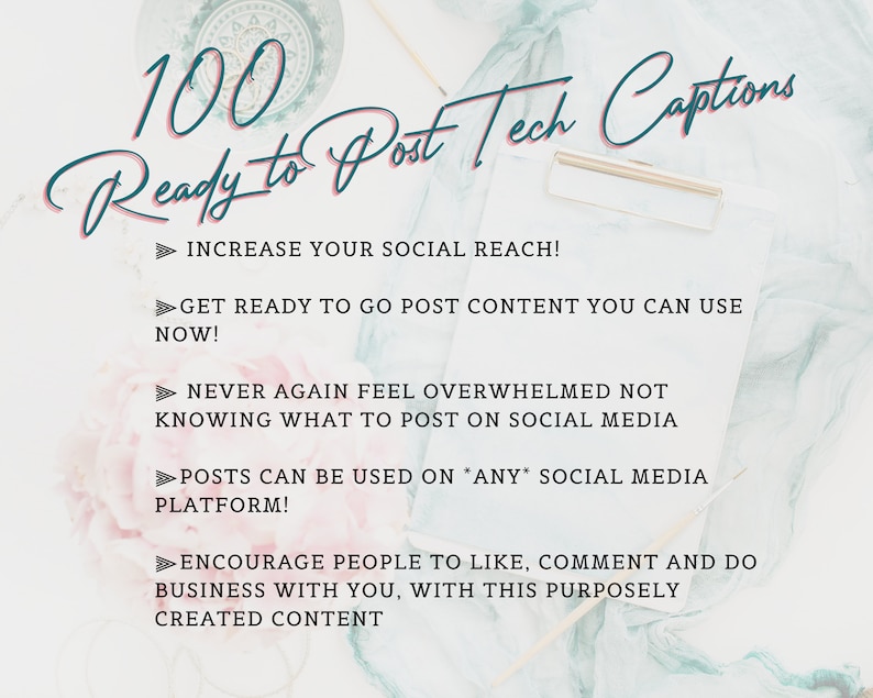 100 Posts for Technology, Website, IT, Social Media, and All Tech-based ...