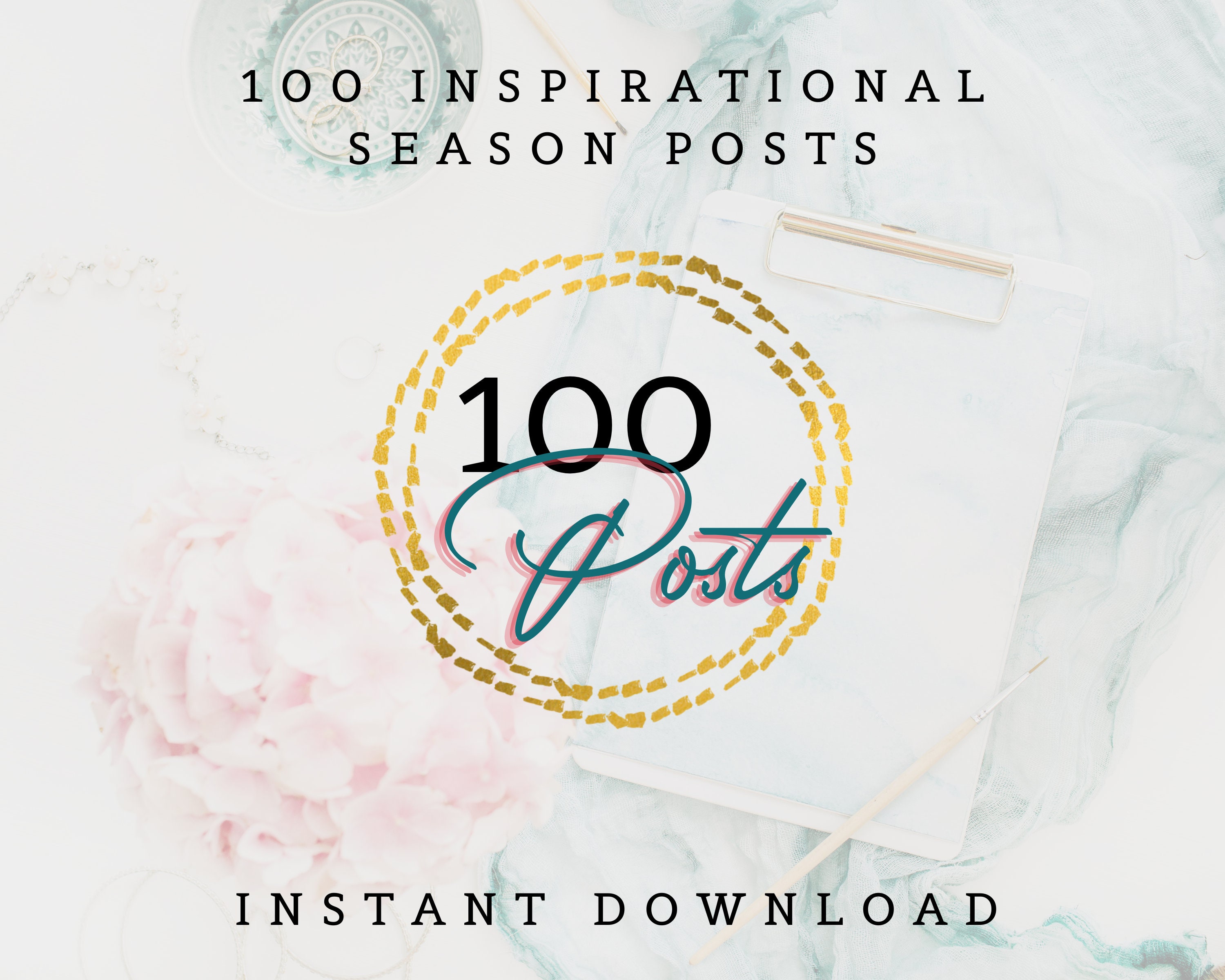 100 Inspirational Seasonal Quotes, Posts & Prompts Done for You! Spring ...