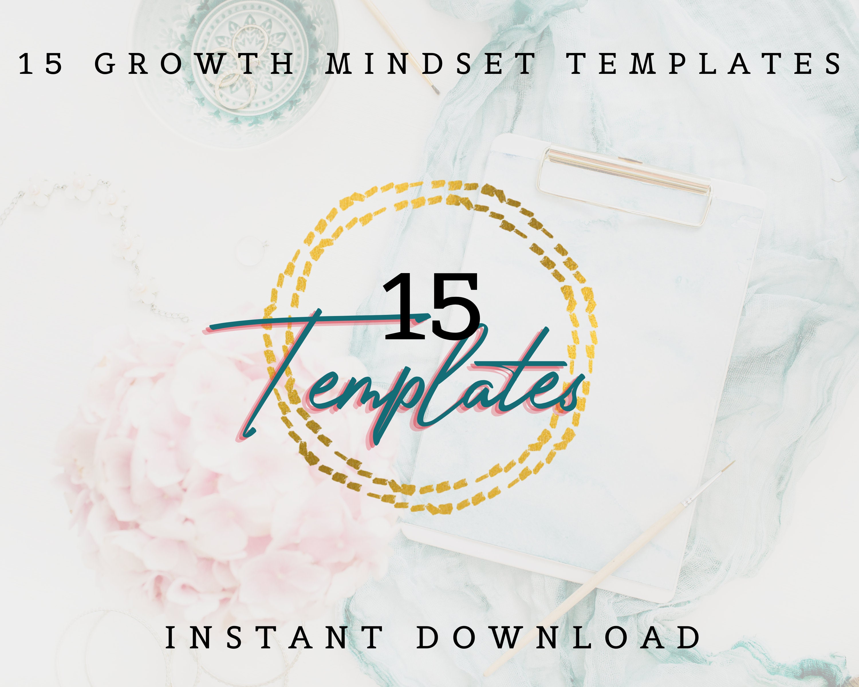 15 Growth Mindset Editable Canva Templates Optimized for Instagram ...