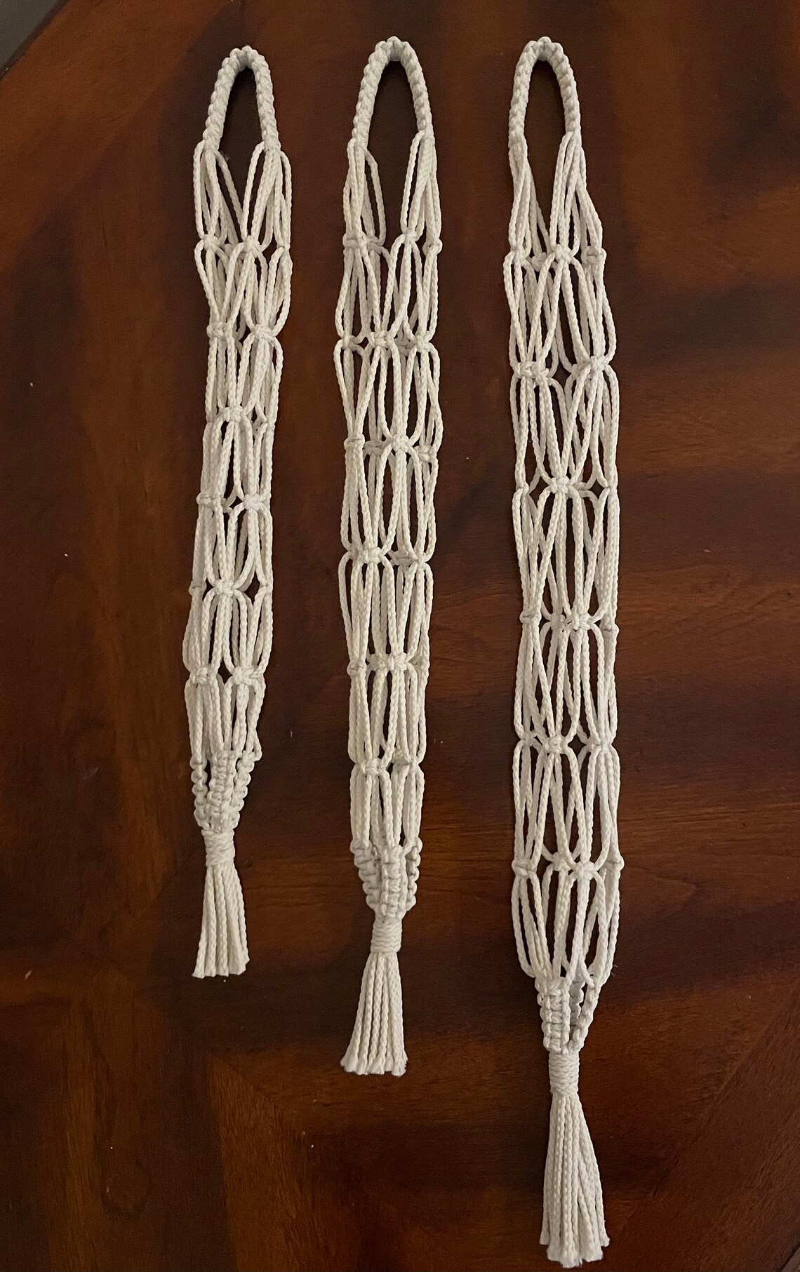 MACRAME PRODUCE SLEEVE Macrame Garlic Stocking Macrame | Etsy