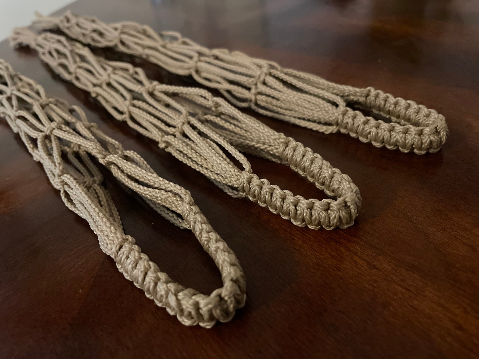 BOHO GARLIC STOCKING , Rv Living, Macrame Garlic Stocking, Space Saver ...