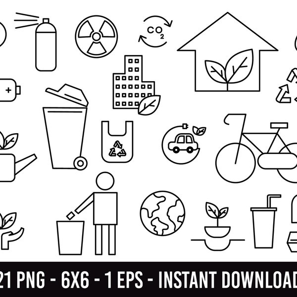 Earth Day Clip Art - Etsy