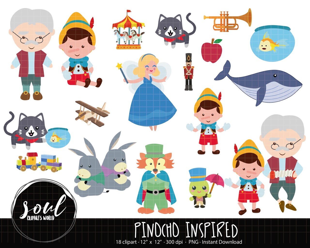 Shrek Pinocchio Clipart