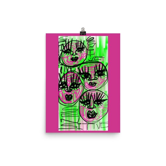 Sensitive Art Abstract Art Art Prints Wall Decor Art | Etsy