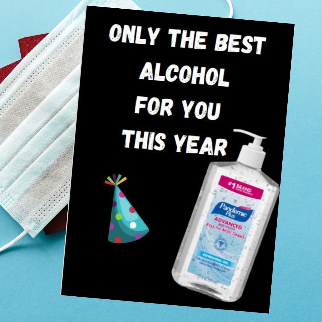 Funny Quarantine Birthday Cards 2 Pack of Pandemic Birthday - Etsy