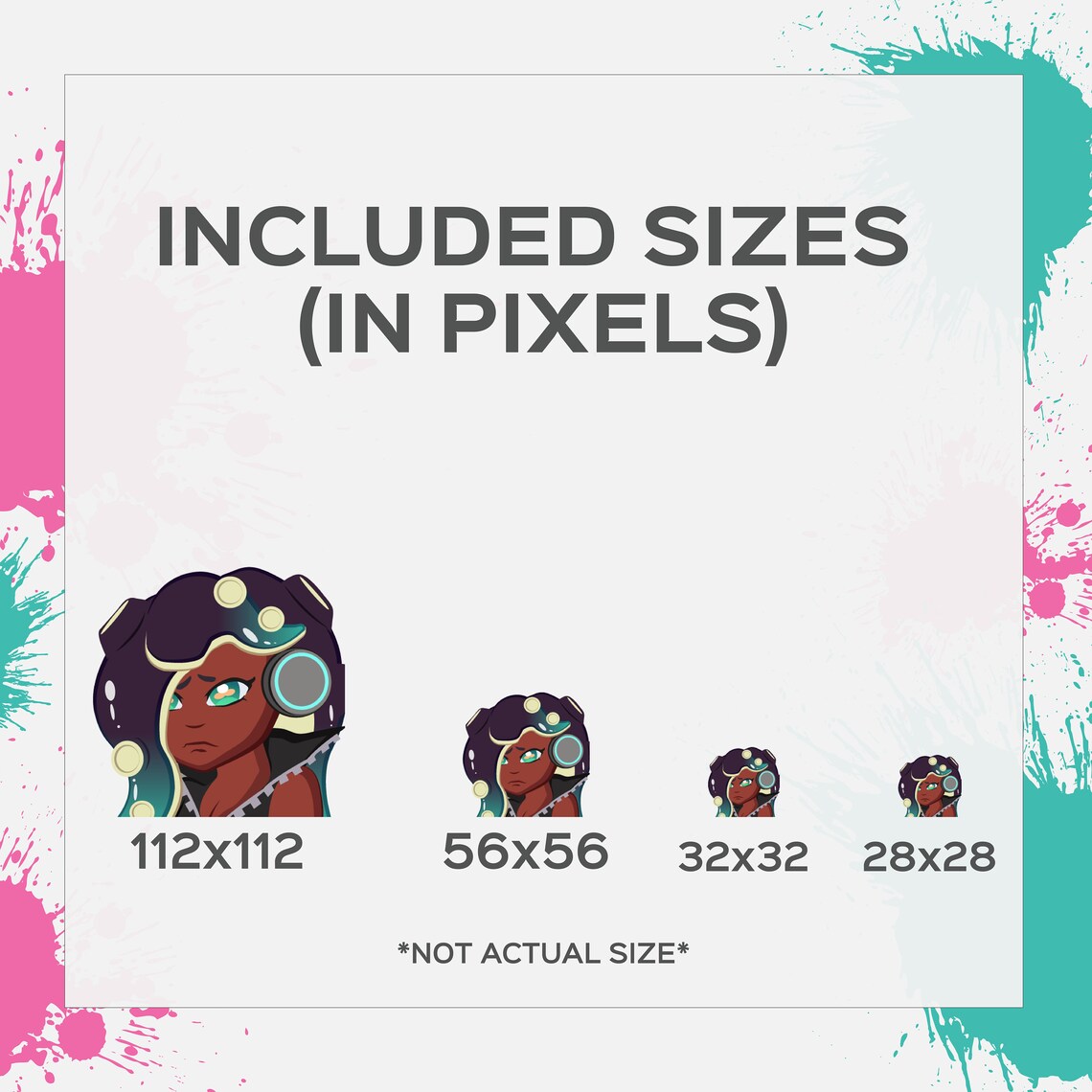 Splatoon Emotes Twitch Emotes Discord Emotes Video Games Twitch Discord ...
