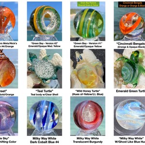 Sun Catcher COLOR CHARTS for Cremated Ashes in Glass 4 - Etsy
