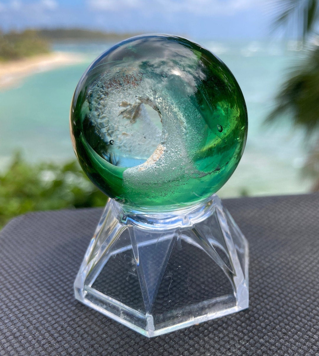 Ashes in Glass Memorial Sun Catcher on Acrylic Stand or Metal Bail to ...