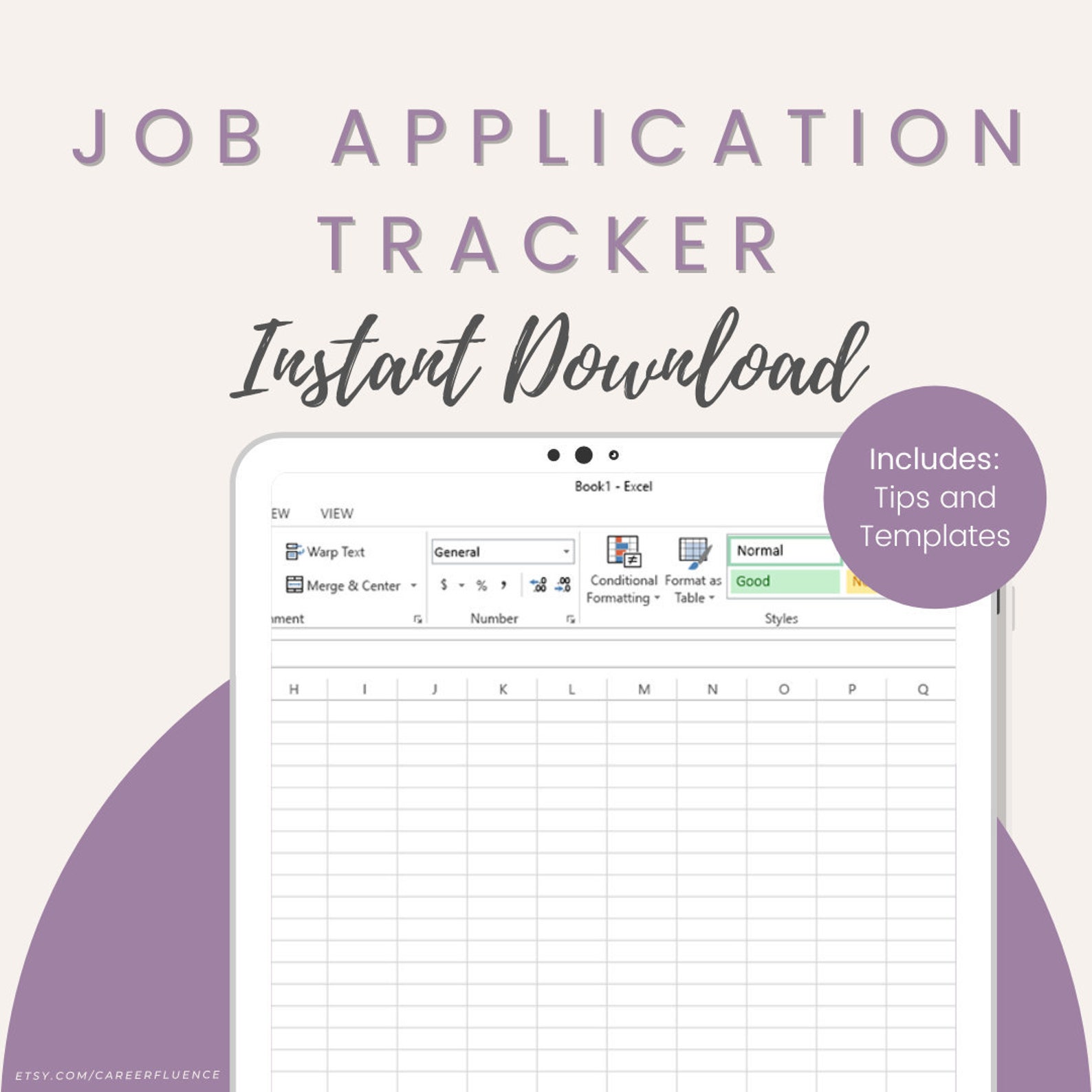 Job Application Tracker | Interview Tracker | Career Services | Instant ...