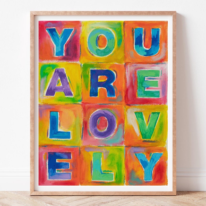 Modern Word Art - Etsy