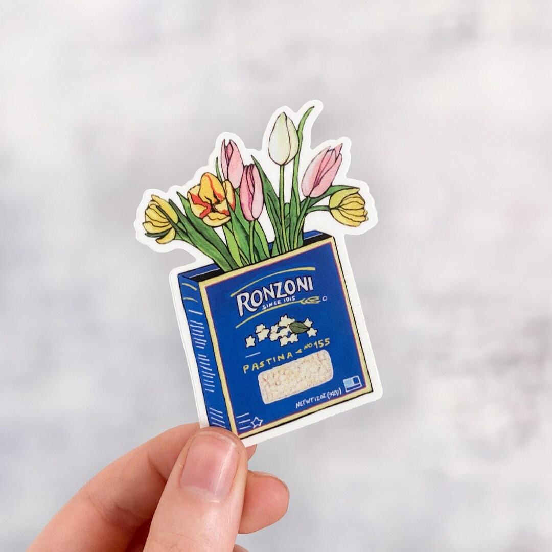 Pasta Sticker, Pastina, Italy Sticker, Get Well Gift, Pasta Lover Gift ...