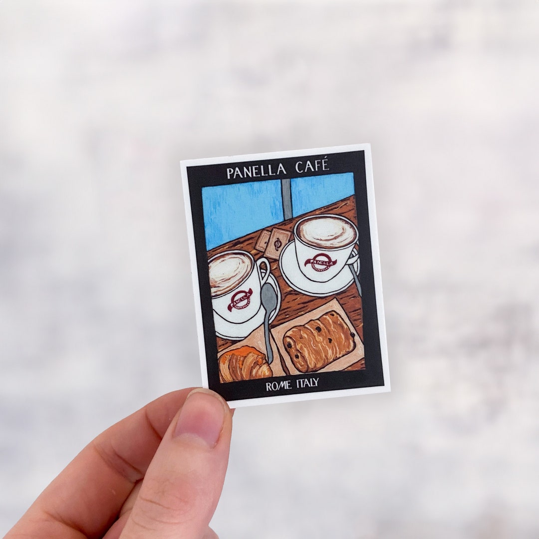 Rome Sticker, Coffee Lover Sticker, Italy Sticker, Italy Theme Gift ...
