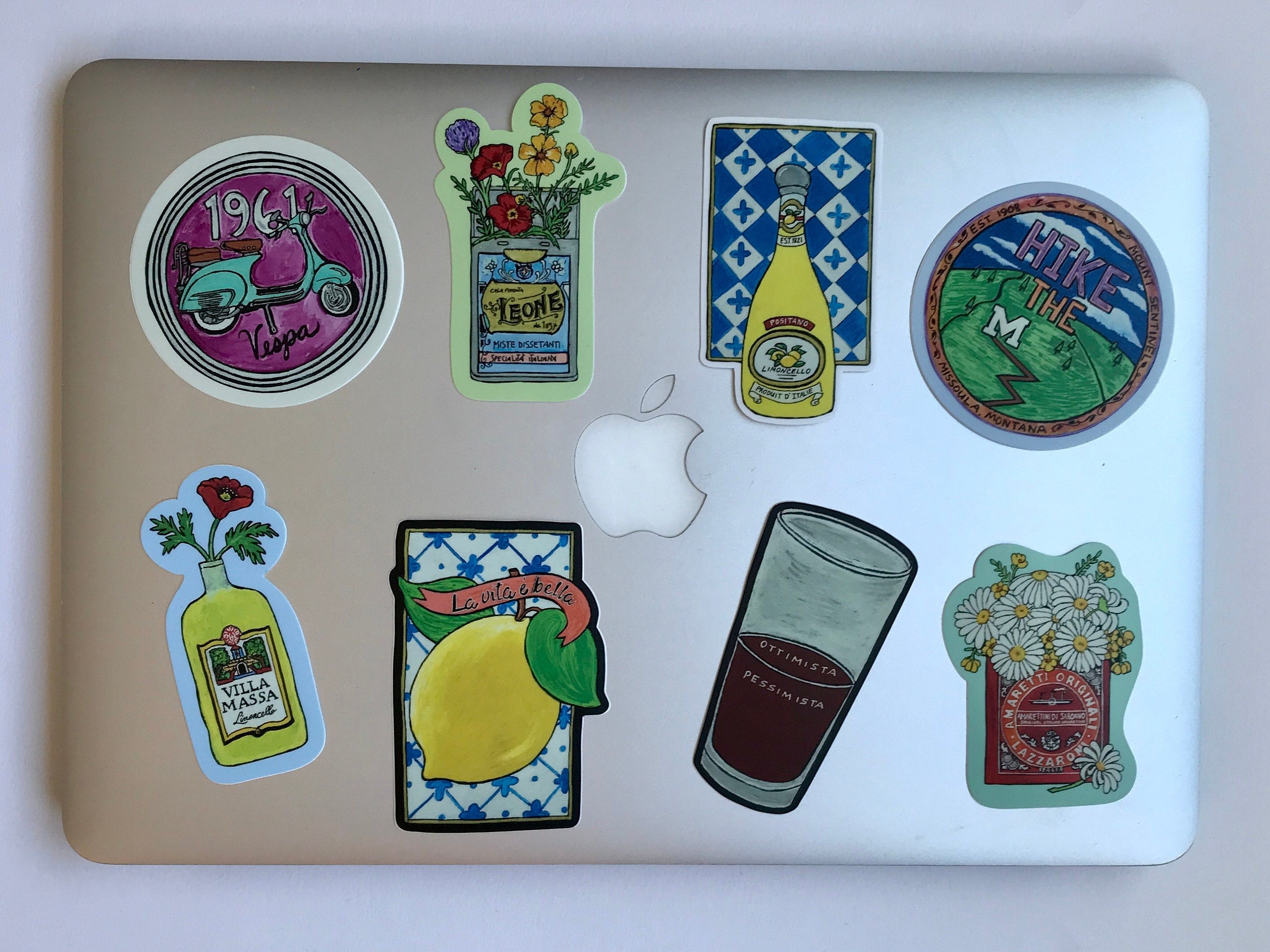 Italy Sticker Wine Sticker Italian Phrases Italy Lover - Etsy