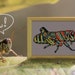 Rainbow Grasshopper Cross Stitch Pattern, Digital Pattern, Grasshopper ...