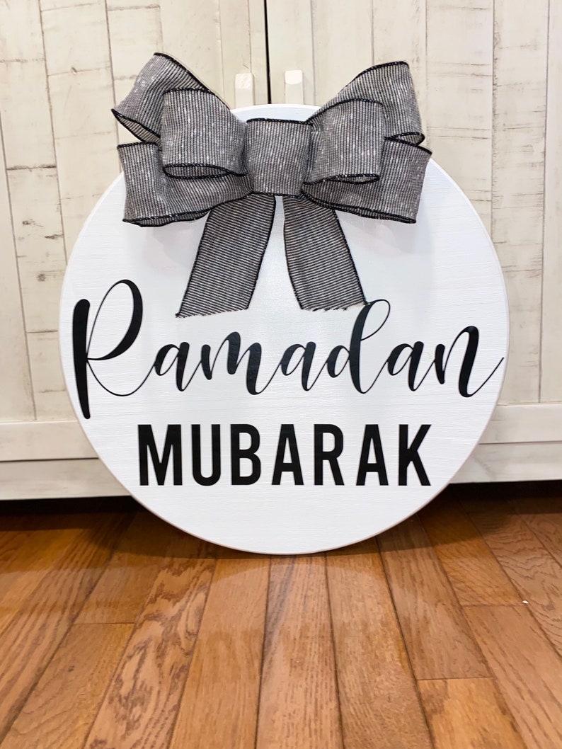 18 Ramadan Themed Door Sign Ramadan Mubarak Door Hanger Eid | Etsy