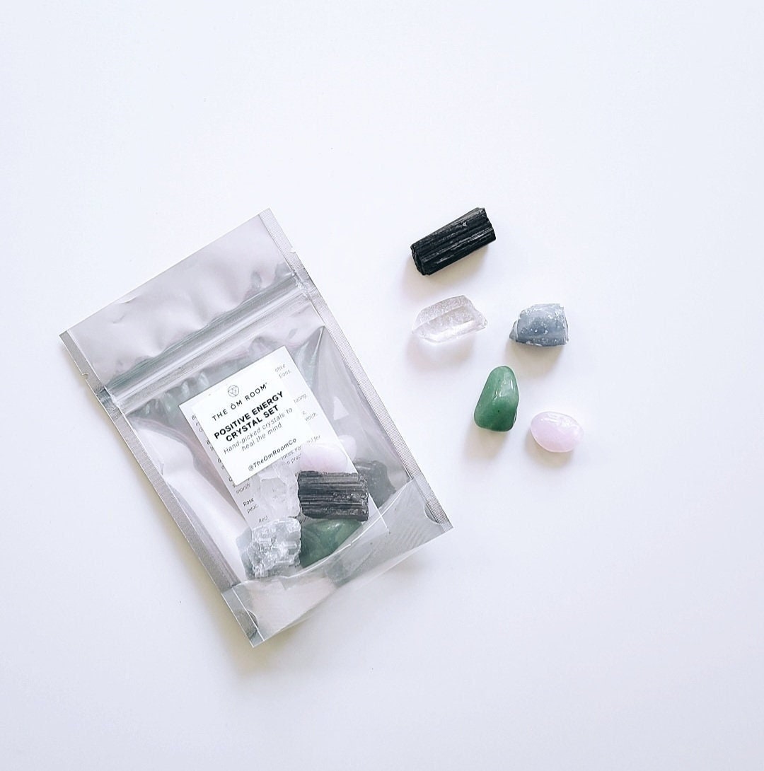 Positive Energy Crystal Set | High Quality Healing Crystals | Gift for ...