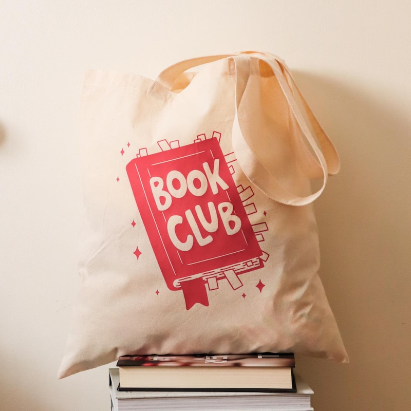 Book Club Tote Bags - Etsy