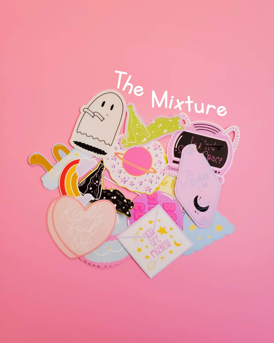 Oopsie Daisy Cute Die Cut Sticker Pack Etsy