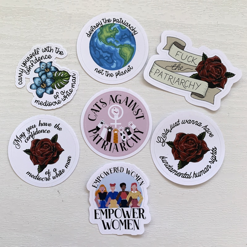 Feminist Stickers - Etsy