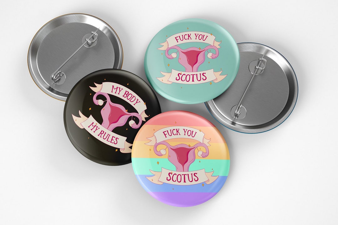 Abortion Rights Pin Custom Pro Choice Button Badge My Body - Etsy