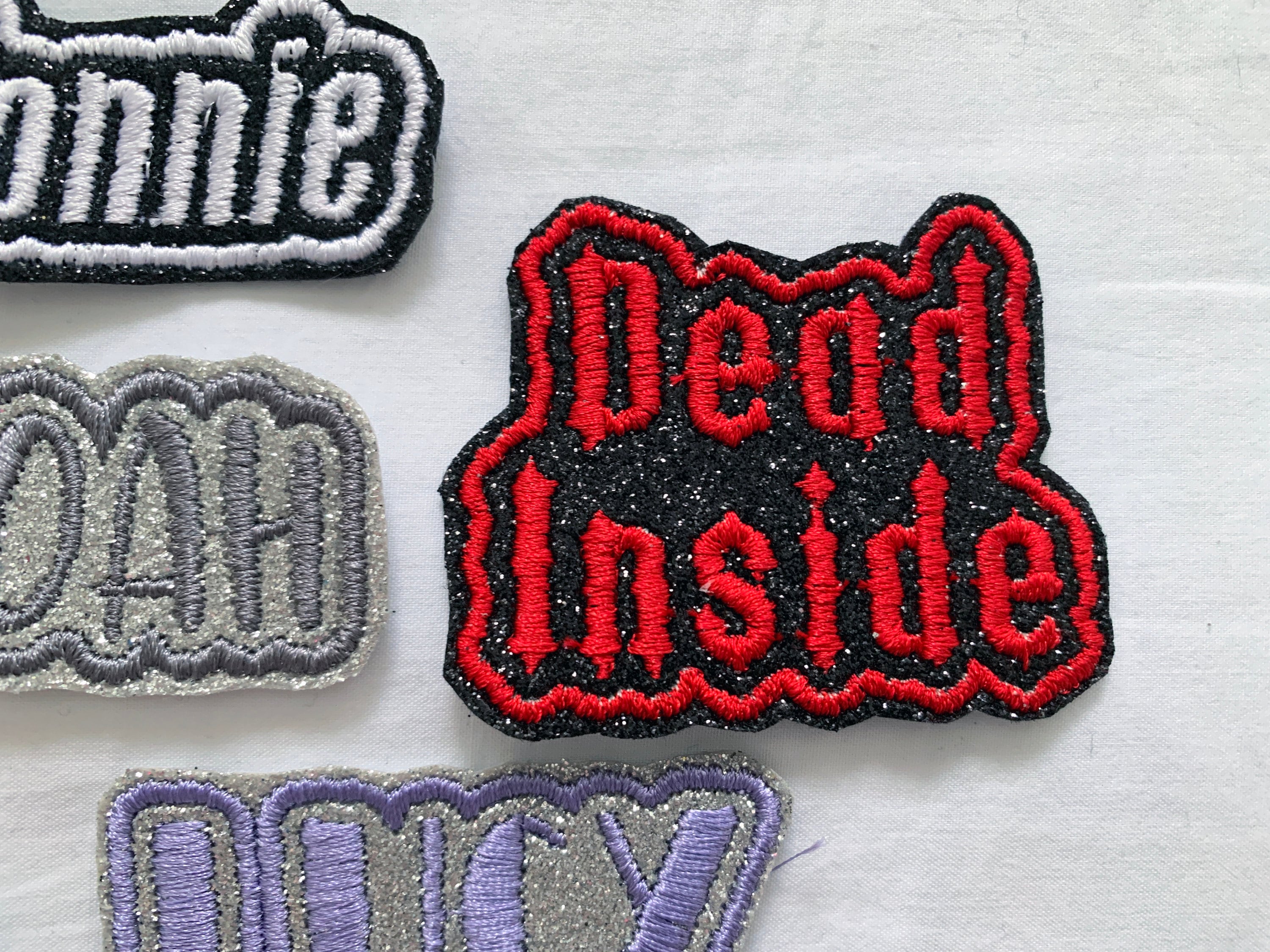 Personalised Embroidered Name Patch Badge Iron or Sew on | Etsy UK