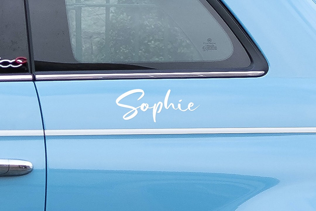 Car Decals for Women | Custom Car Decal | Permanent Vinyl Decal ...