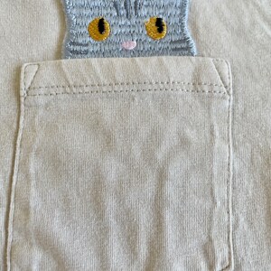 Cat Patch | Itty Bitty Peeking Pocket Kitty Patches | Custom ...